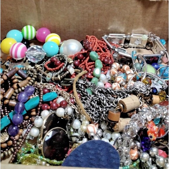 Jewelry | Jewelry Lot Repurpose Recycle Reuse Approximately 213 Pounds ...